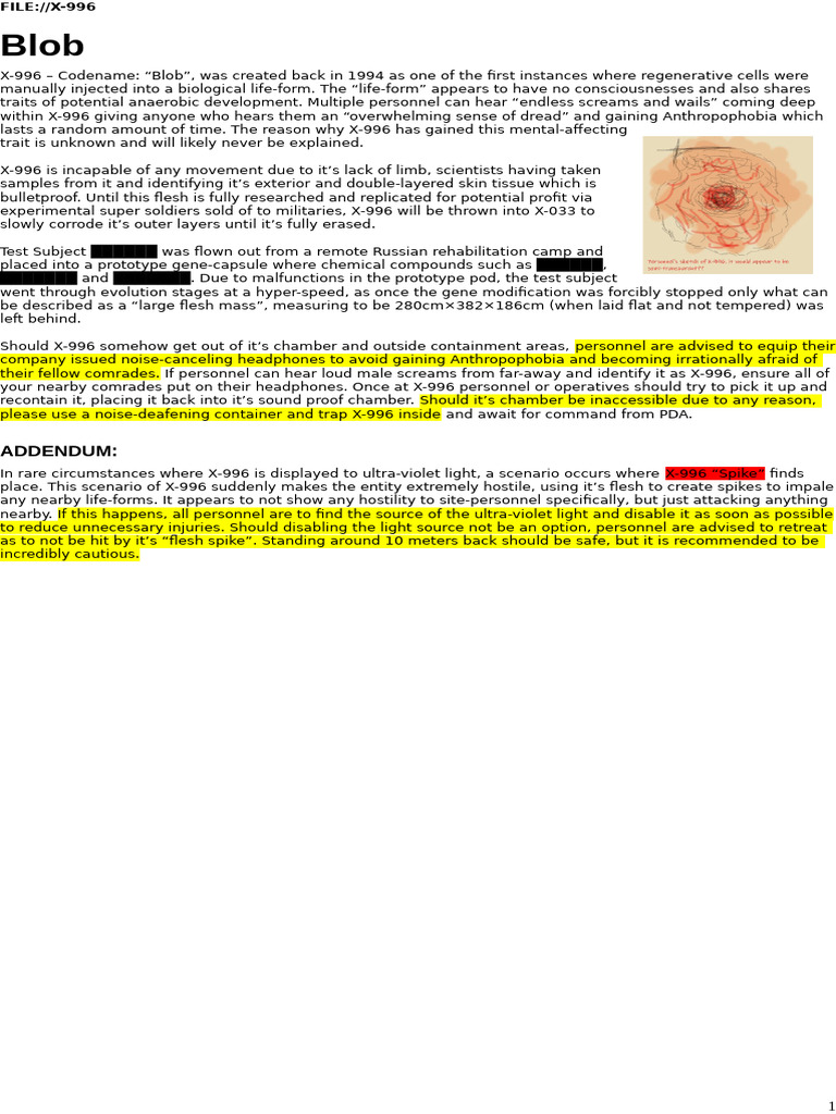 X-996 | PDF | Biology