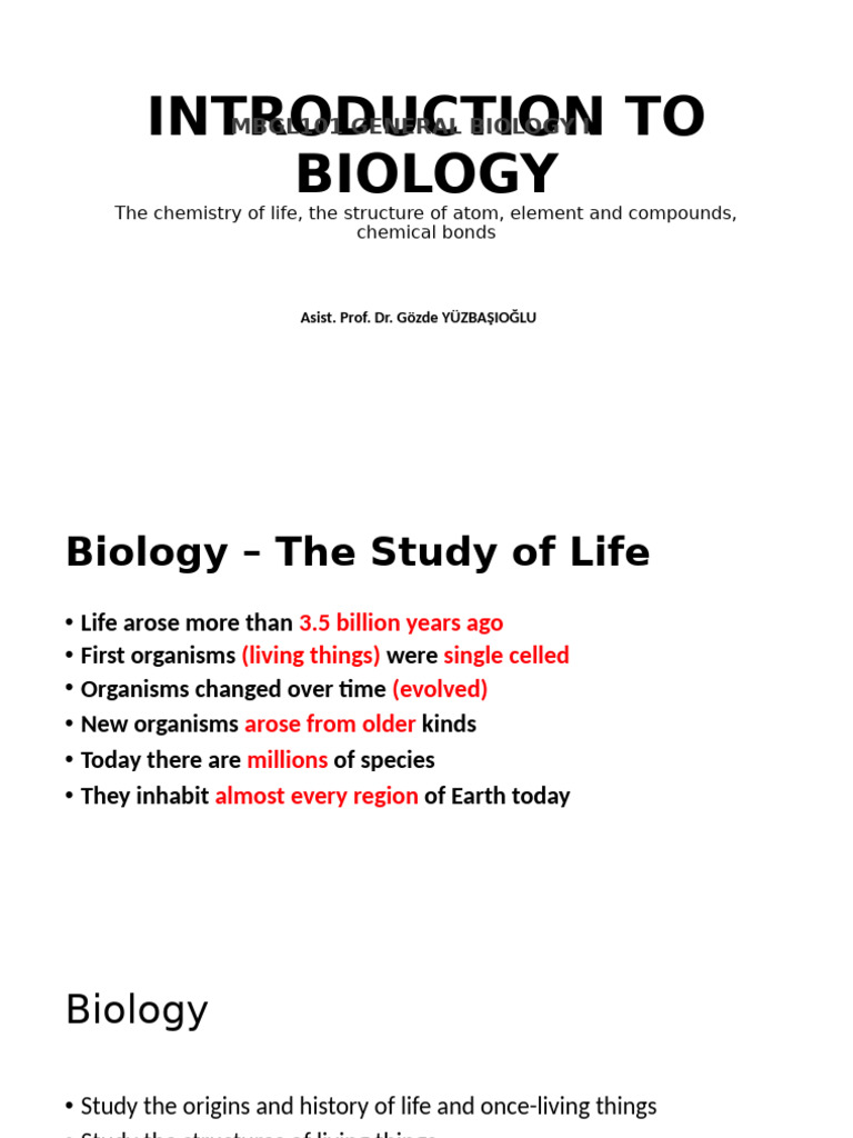 General Biology I-1 3 | PDF | Chemical Bond | Ionic Bonding