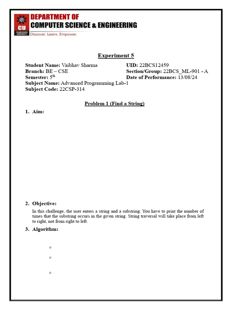 AP_5 | PDF | String (Computer Science) | Applied Mathematics