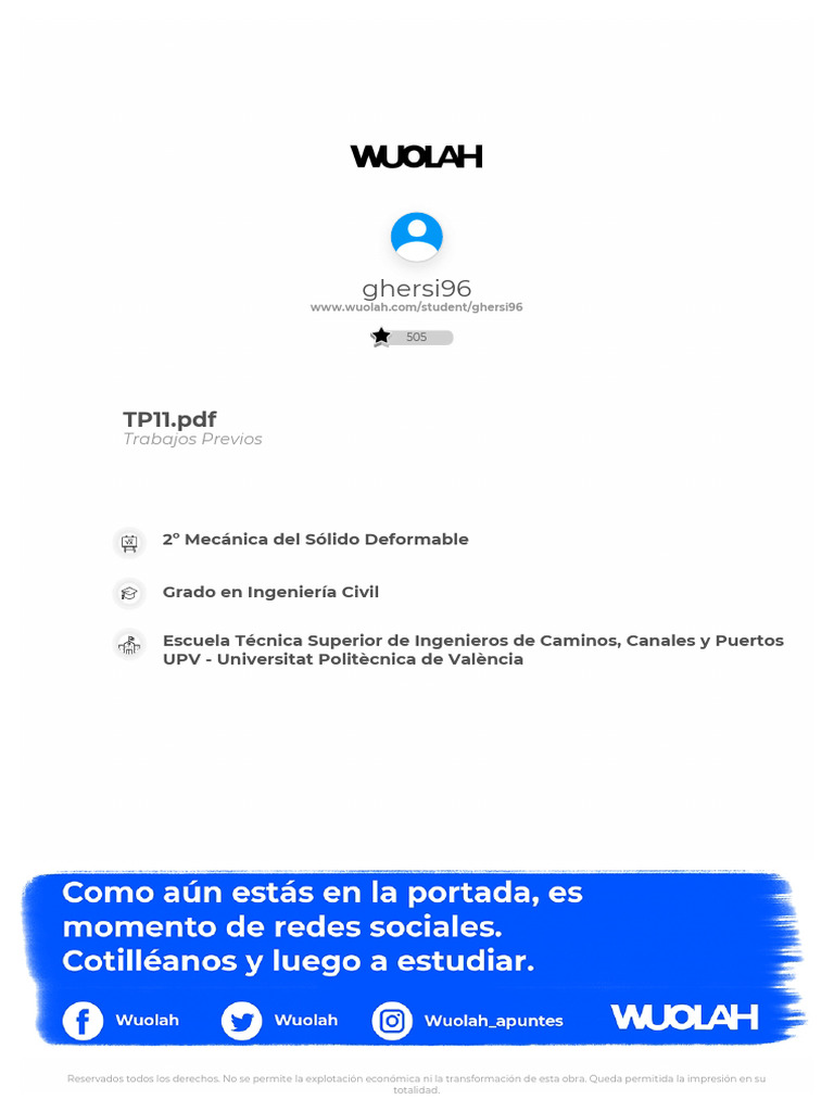 Ghersi96: TP11 PDF | PDF