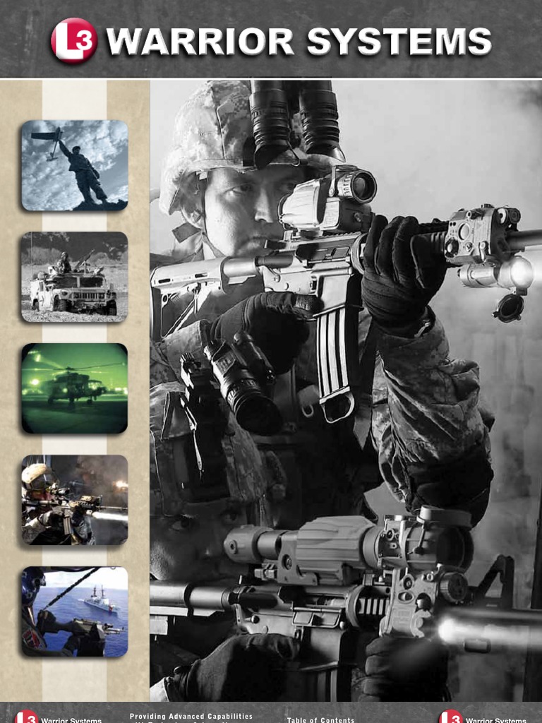 L-3 Warrior Systems Catalog 2011 | PDF | Infrared | Laser