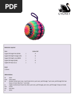 Crochet Penis and Scrotum Pattern | PDF | Crochet | Textile Arts