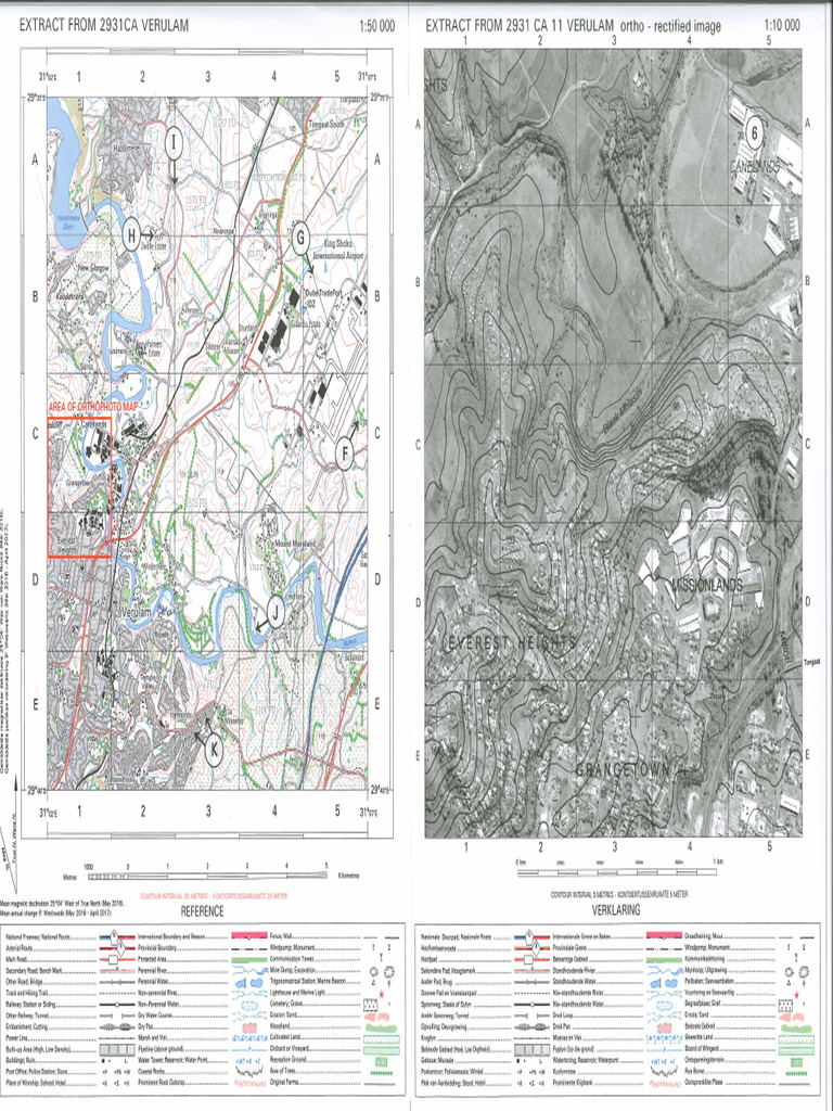 Verulam Map-1 | PDF