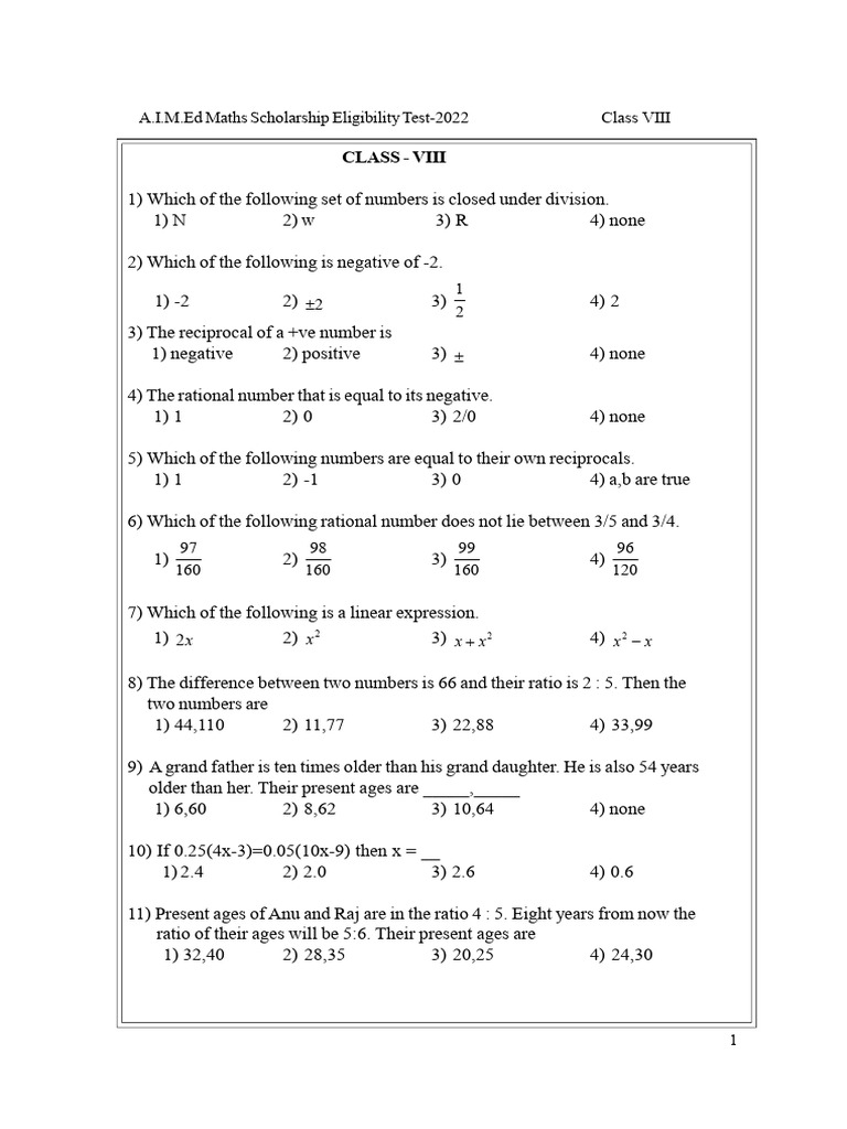 8th-class-2 | PDF | Rectangle | Euclidean Geometry