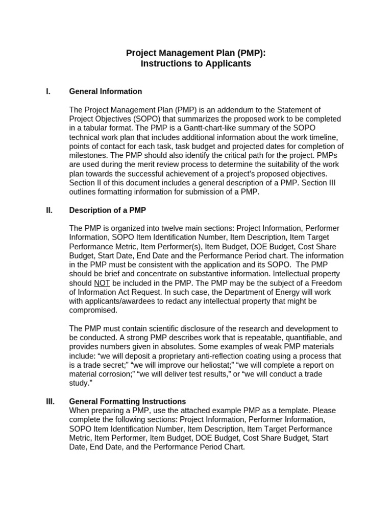 Csp Elements Pmp Instructions | PDF