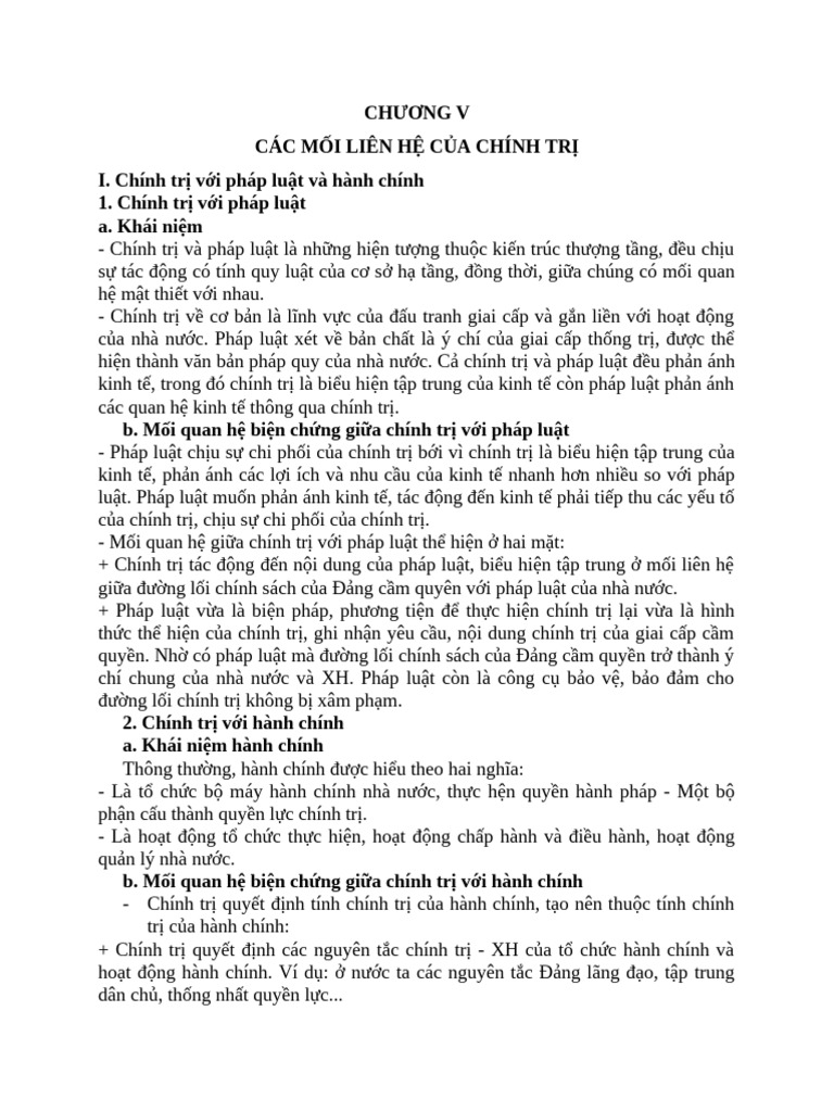 Chương V - CTH | PDF