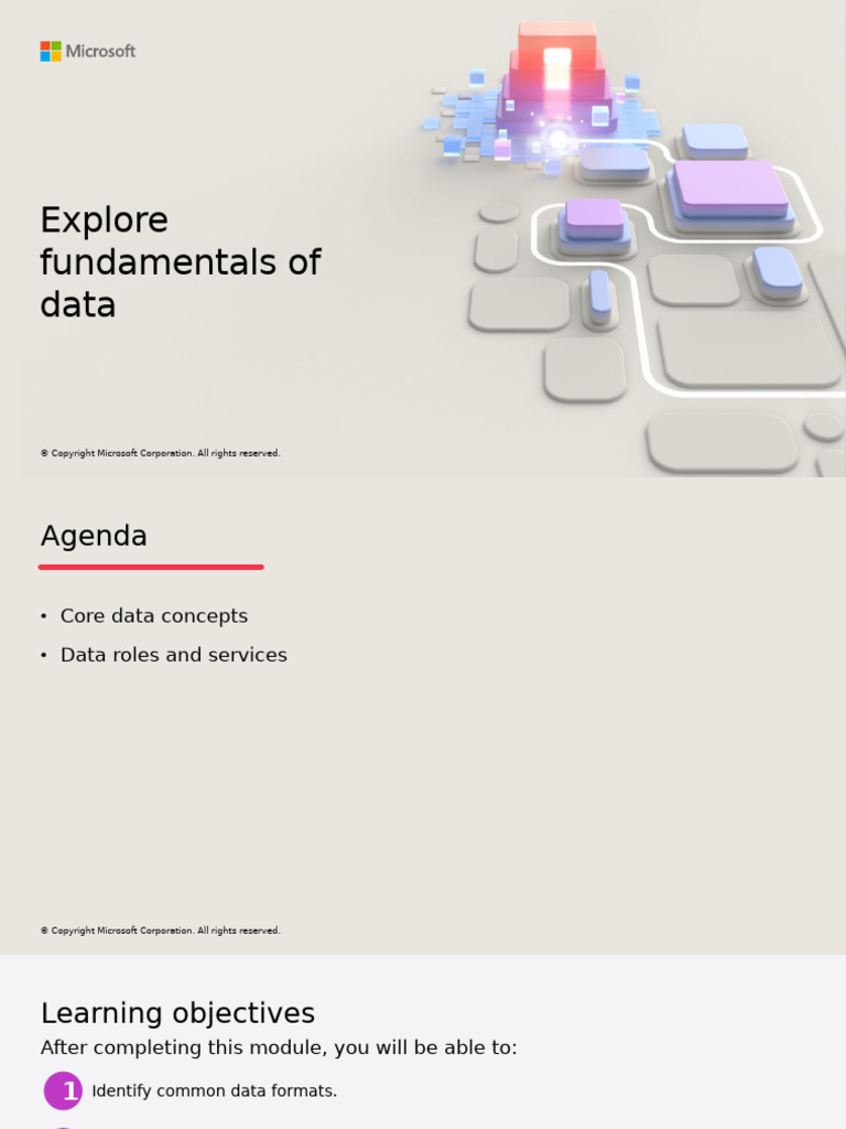 DP 900T00A ENU PowerPoint - 01 | PDF | Information Science | Data Management