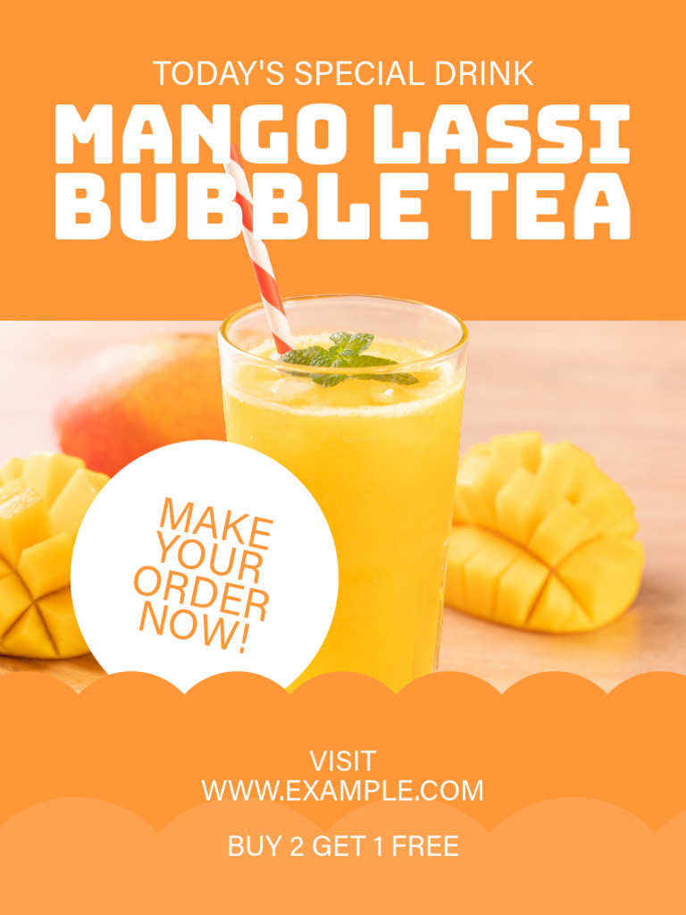 Bubble Tea: Mango Lassi | PDF