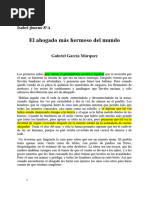 El Ahogado Más Hermoso Del Mundo | PDF