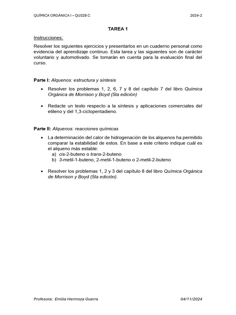 QU328C Tarea1 20242 | PDF