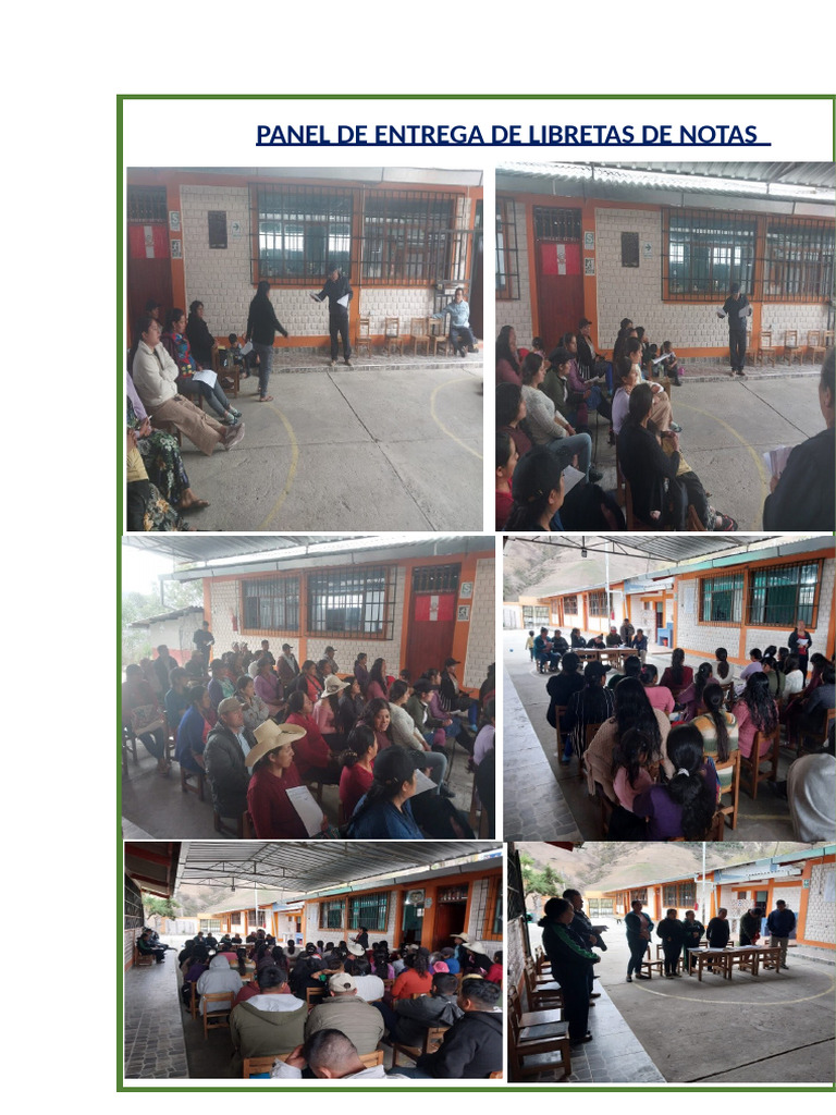 PANEL DE ENTREGA DE LIBRETAS | PDF