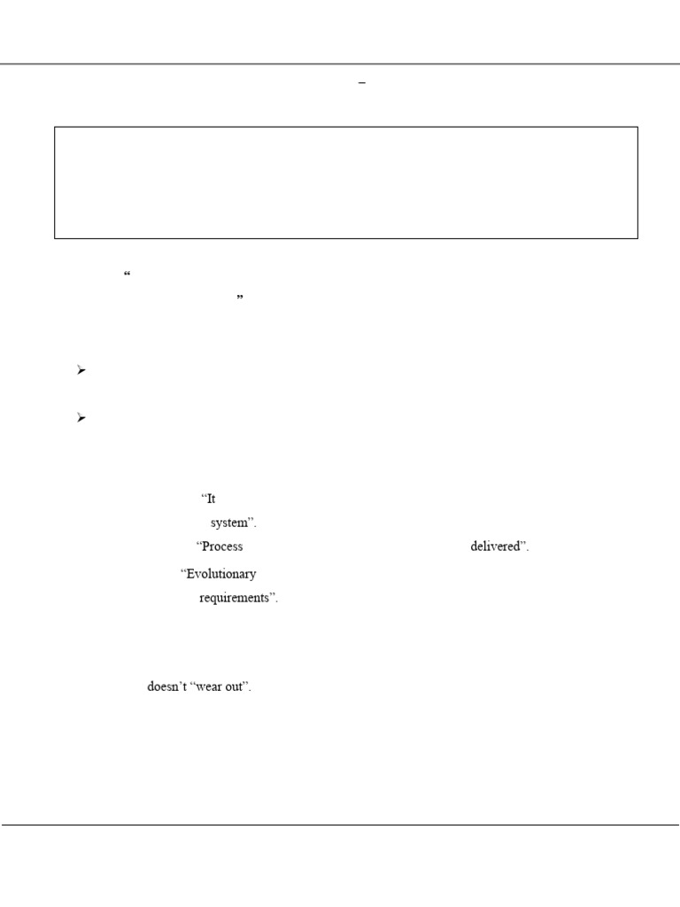 SE All Units Notes | PDF | Software Prototyping | Software Testing