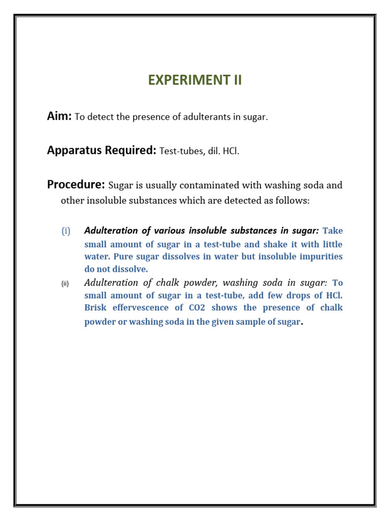 Detecting Food Adulterants Guide | PDF | Chili Pepper | Foods