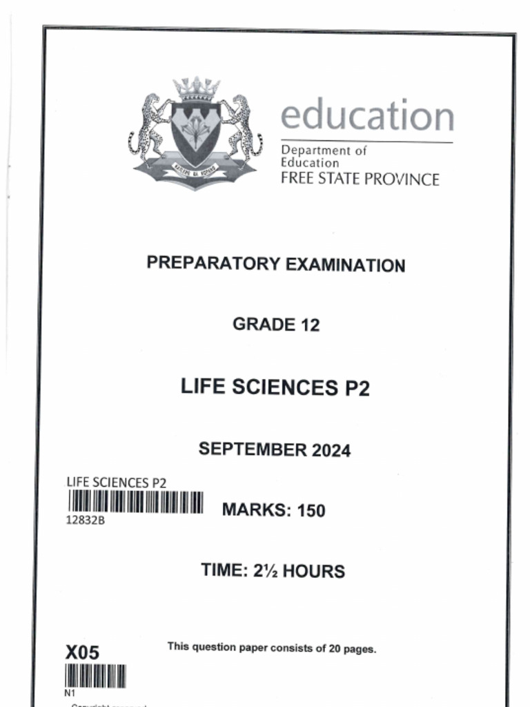 L. Sciences P2 | PDF