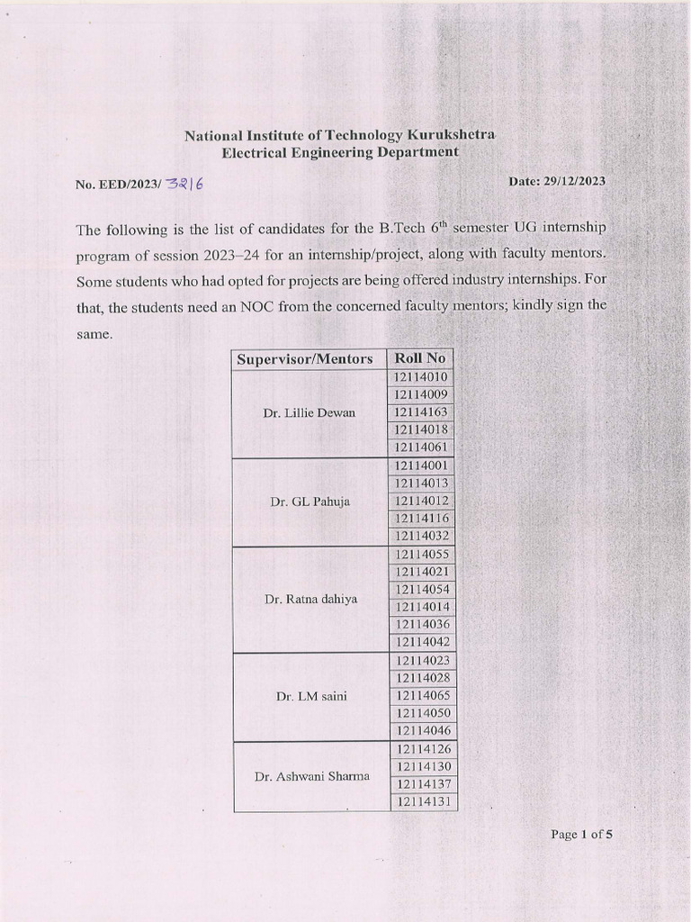 final allotment list | PDF