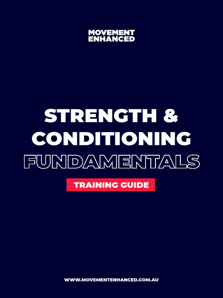Strength & Conditioning Fundamentals [Final] | PDF | Strength Training ...