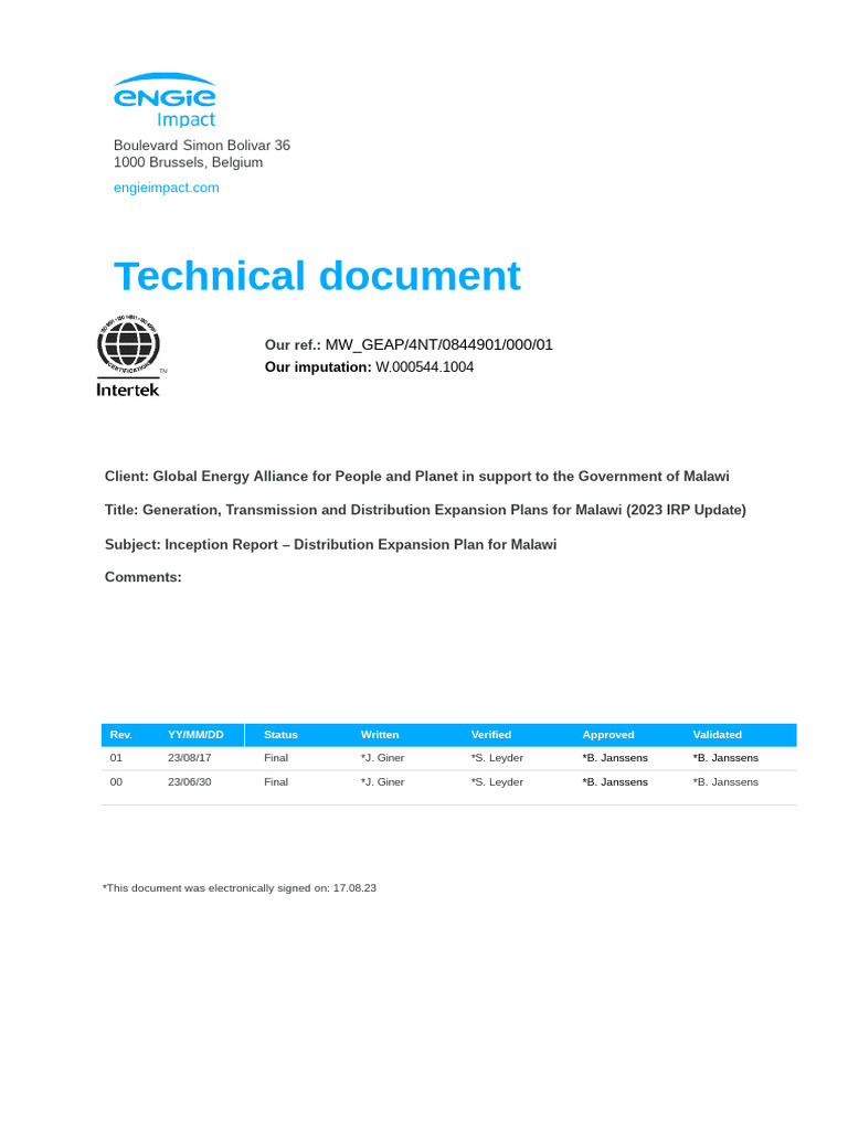 Distribution Master Plan MW - Geap - 4NT - 0844901 - 000 - 01 ...