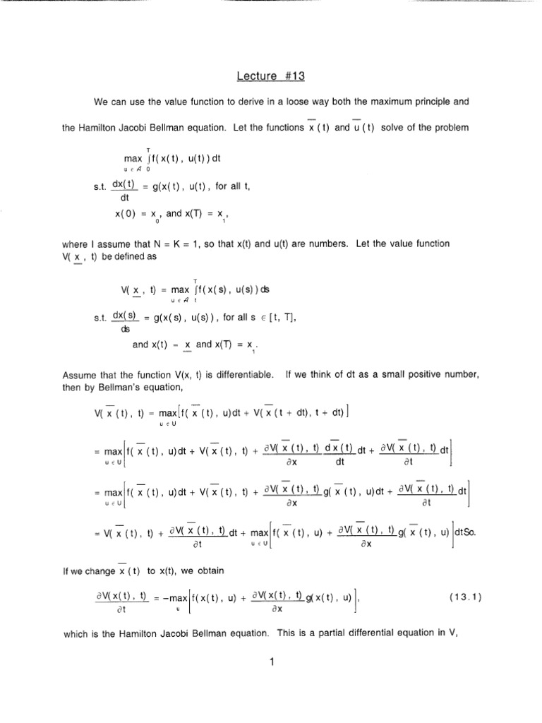 Lec13 - Mathematics Camp - Yale University Campuses | PDF