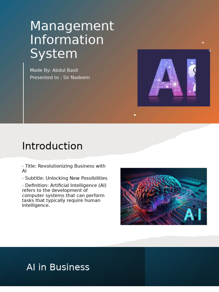 AI Transforming Business Strategies | PDF