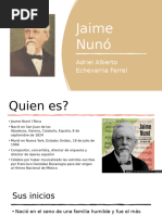Jaime Nunó: Compositor del Himno Mexicano | PDF