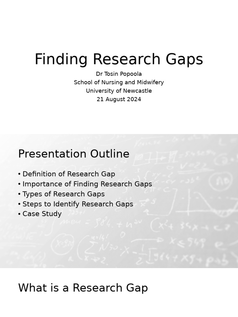 Finding Research Gaps | PDF | Methodology | Theory