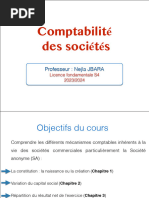 Cours de Comptabilité Des Sociétés 2024 | PDF | Comptabilité analytique | Comptabilité financière