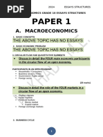 Economics Grade 10 Eclassroom Term 3 Notes | PDF | Taxes | Mining