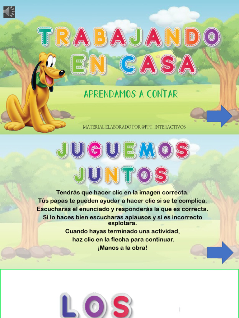 Aprendamos A Contar Numeros 1 Al 10 Sin Audio | PDF