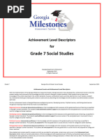 Understanding The Georgia Milestones Achievement Levels | PDF ...