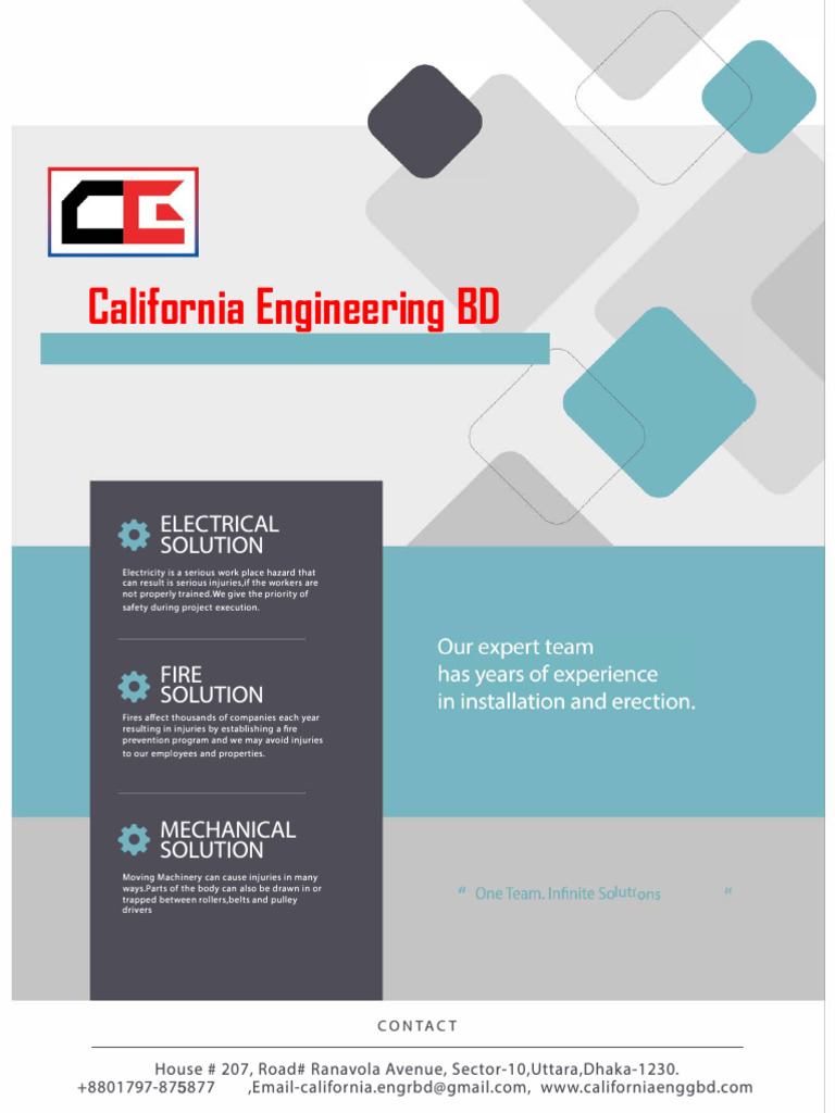 Company Profile - California Engineering BD | PDF | Transformer ...