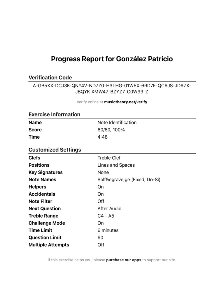 Note Identification | PDF