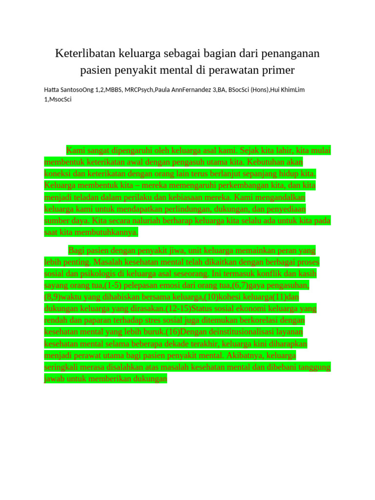 Tugas Kep. Keluarga Farid Anggoro | PDF