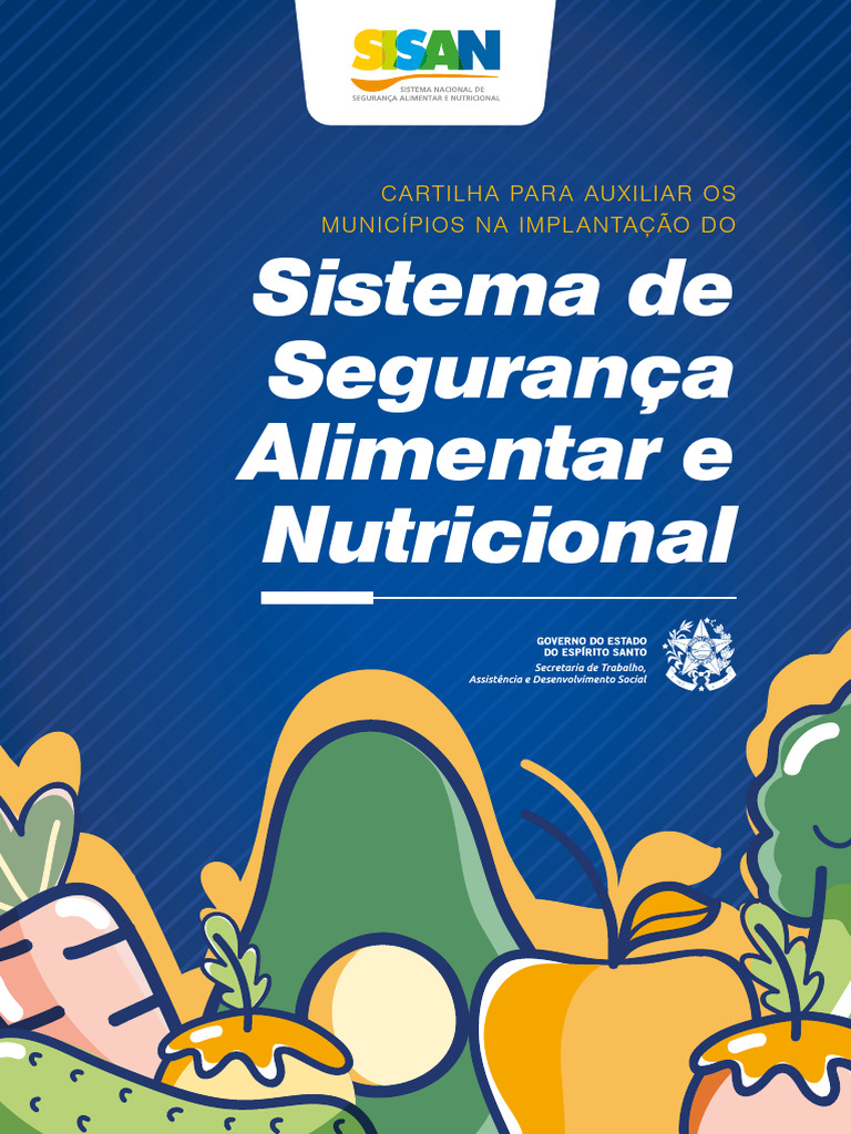 Cartilha de Implantação do SISAN ES | PDF | Segurança dos alimentos ...