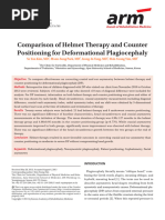 Argenta Classification of Plagiocephaly | PDF | Childhood | Medical ...