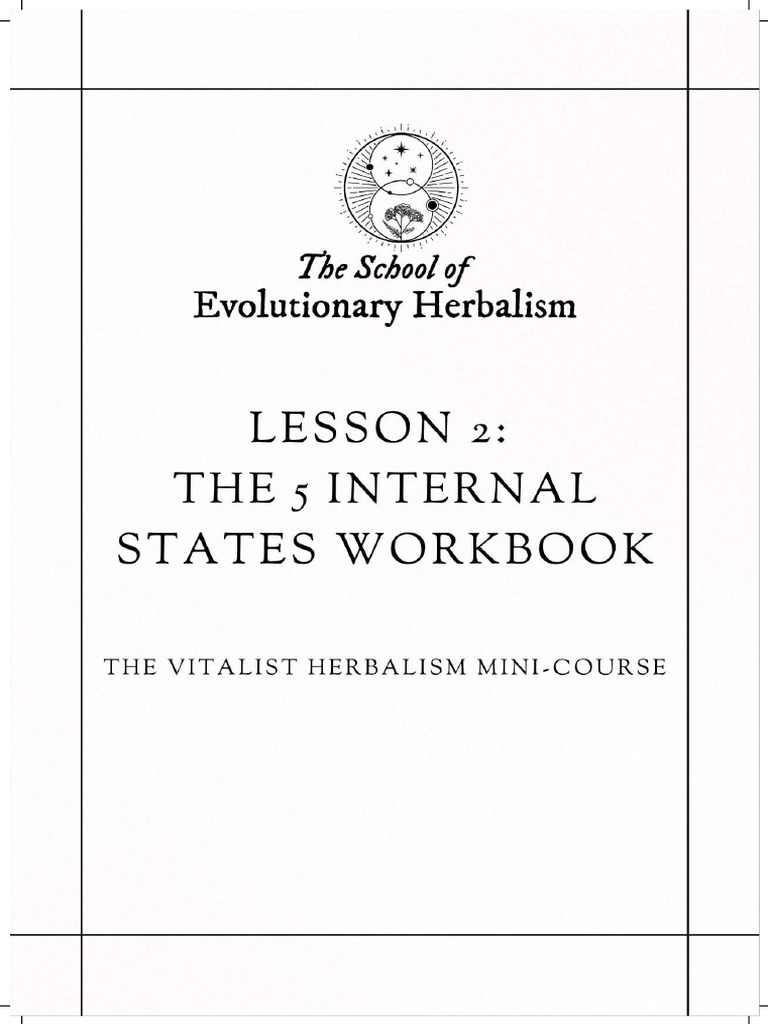 Printer-Friendly-Lesson-2-Part-1-The-5-Internal-States-Workbook | PDF
