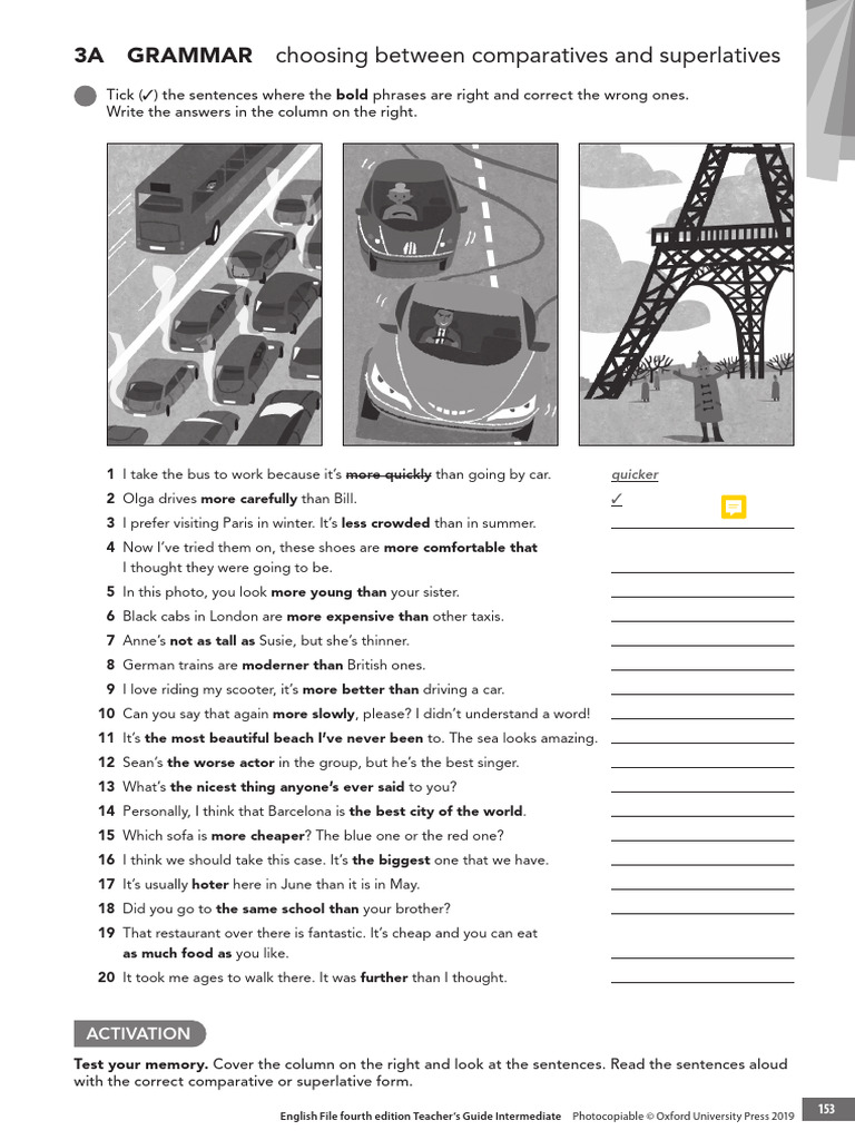 3a Comparatives & Superlatives | PDF