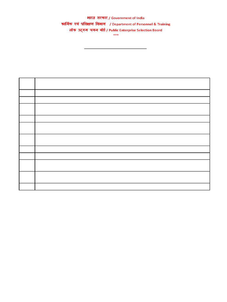 Shri Sanjeev Kumar Sinha: Minute No. 1 of The PESB Meeting No 52/2024 ...