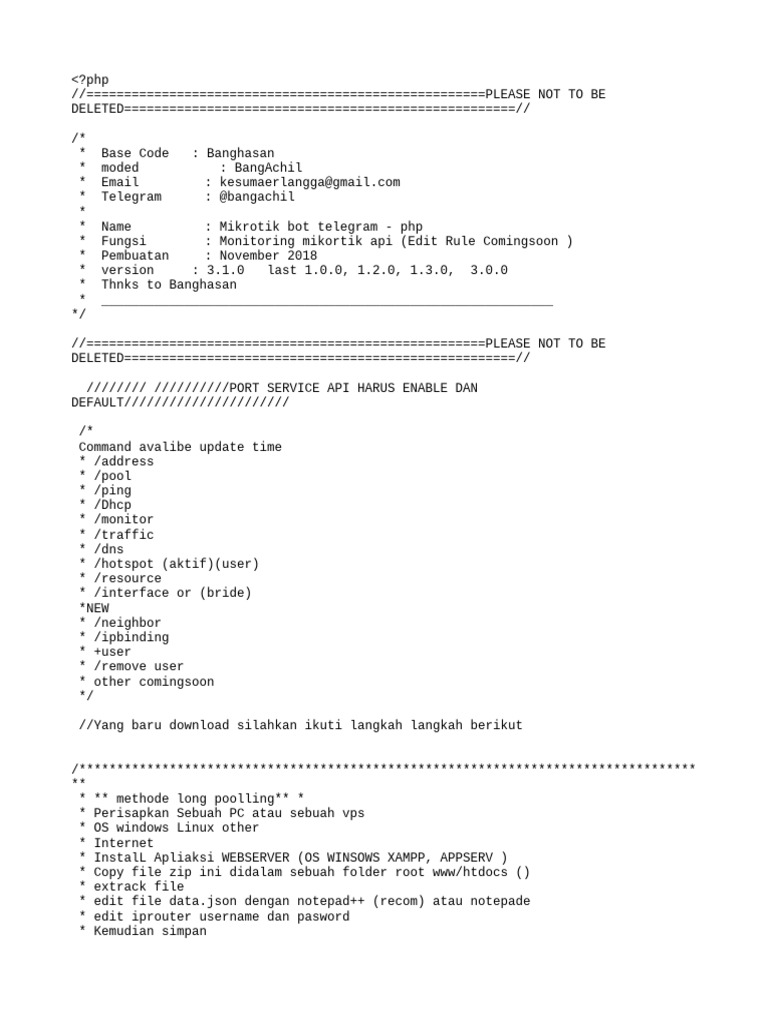 Mikrotik.php (1) | PDF | Computer Networking | Computer Science