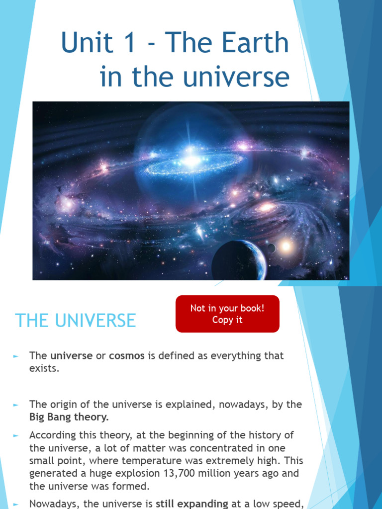 Classroom The Earth in the universe | PDF | Solar System | Planets