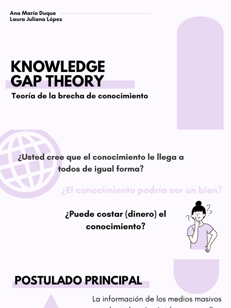 knowledge gap theory | PDF | Economias