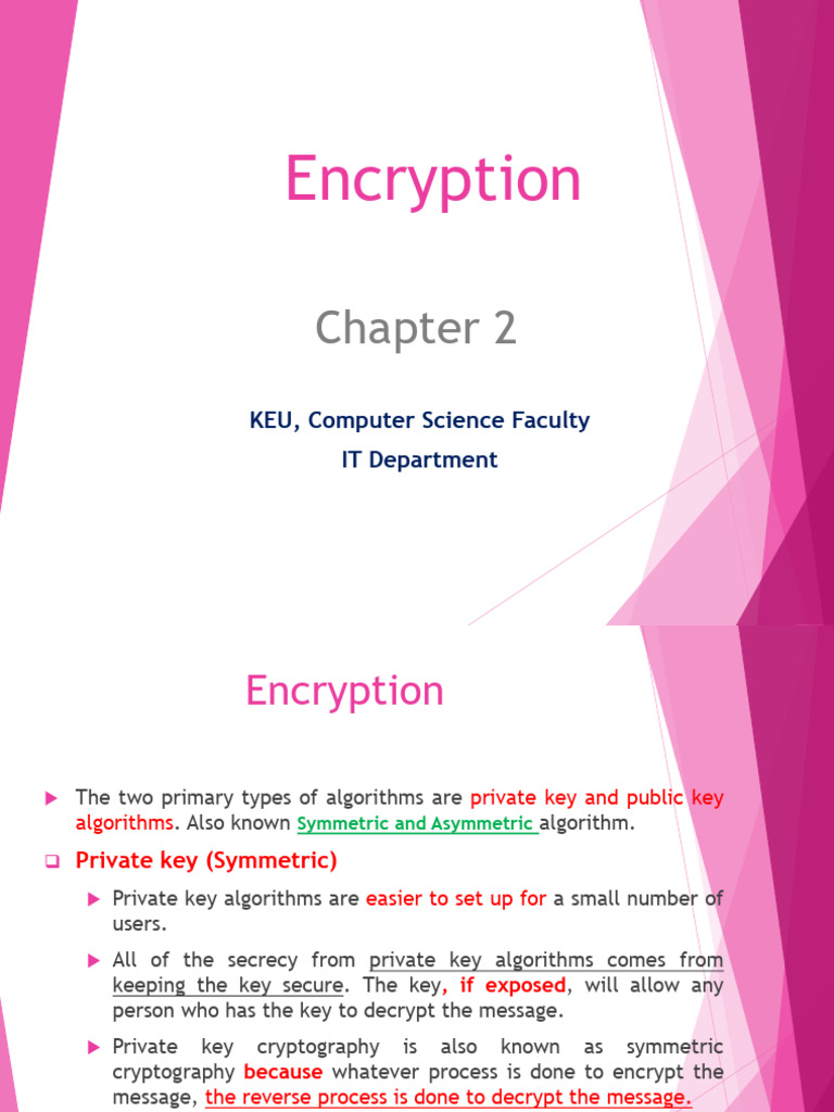 Information Security - Chapter 2 | PDF | Public Key Cryptography | Cryptanalysis
