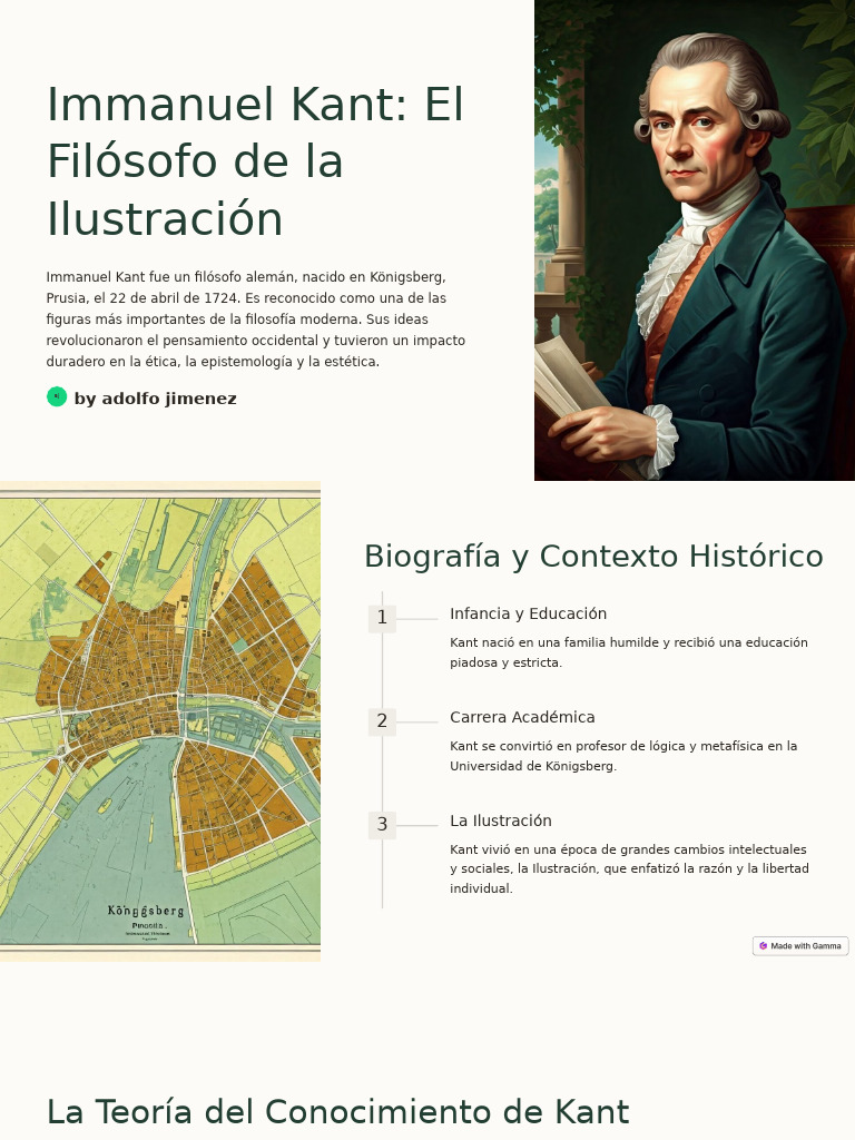 Immanuel Kant El Filosofo de La Ilustracion | PDF | Immanuel Kant | A ...