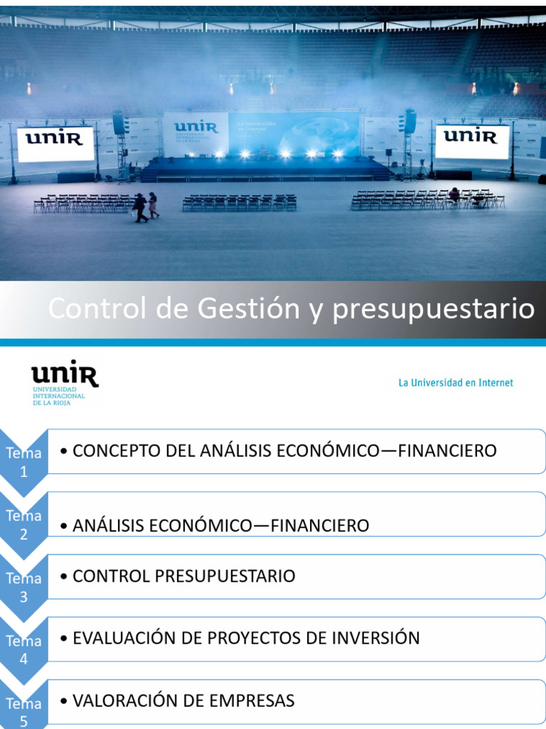 Control - Tema 5 | PDF | Negocios económicos | Economias