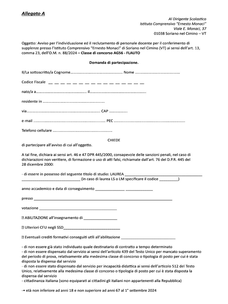 Allegato A | PDF
