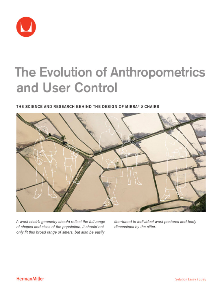Se The Evolution of Anthropometrics and User Control | PDF | Chair ...