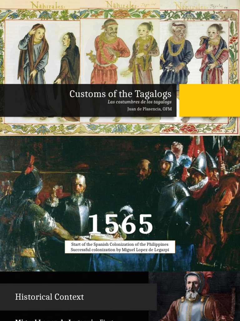 Customs of The Tagalogs v2 | PDF | Philippines
