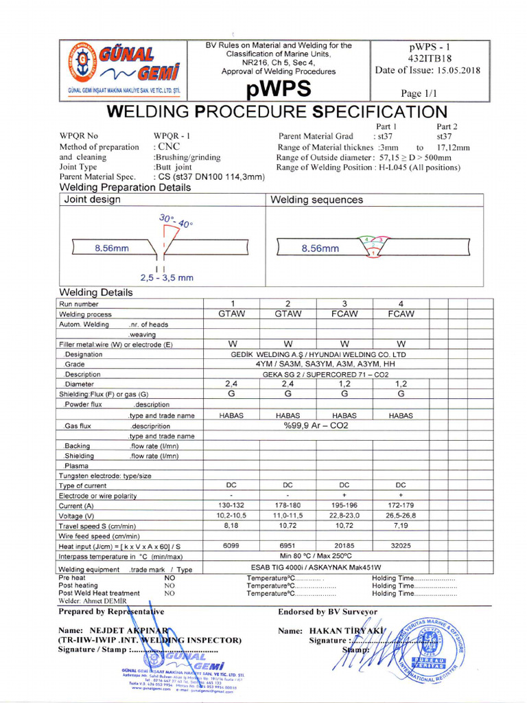 Günal Gemi̇ 141 10mm Fw | PDF
