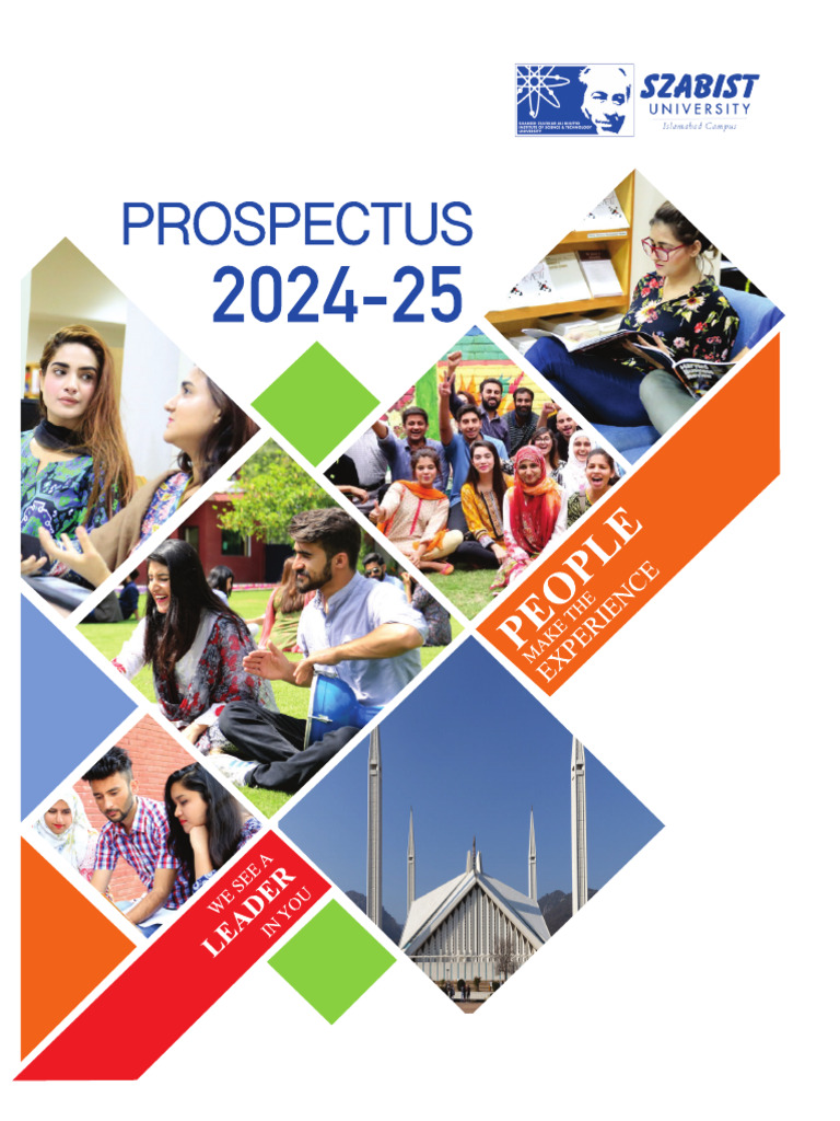 Prospectus (1) 2024 University | PDF | Master Of Business ...