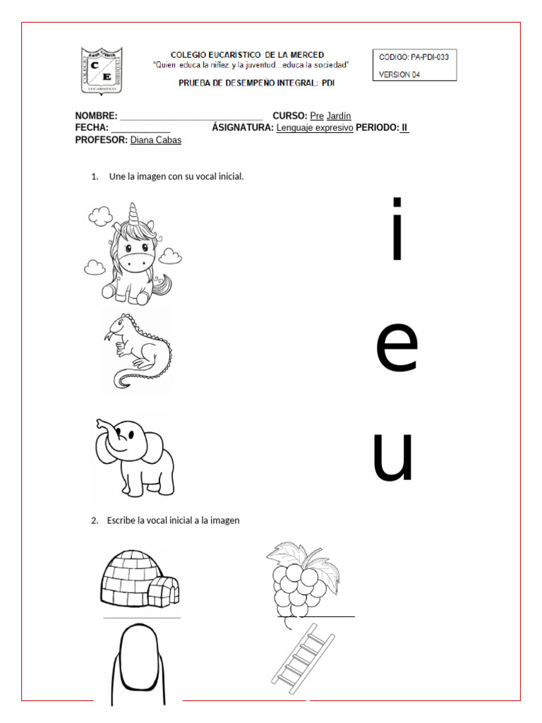 Pdi Ii Periodo | PDF | Artes del Lenguaje y Comunicación | Arte