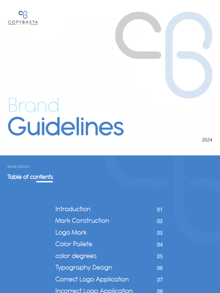 Charte graphique CB01 | PDF | Logos | Text